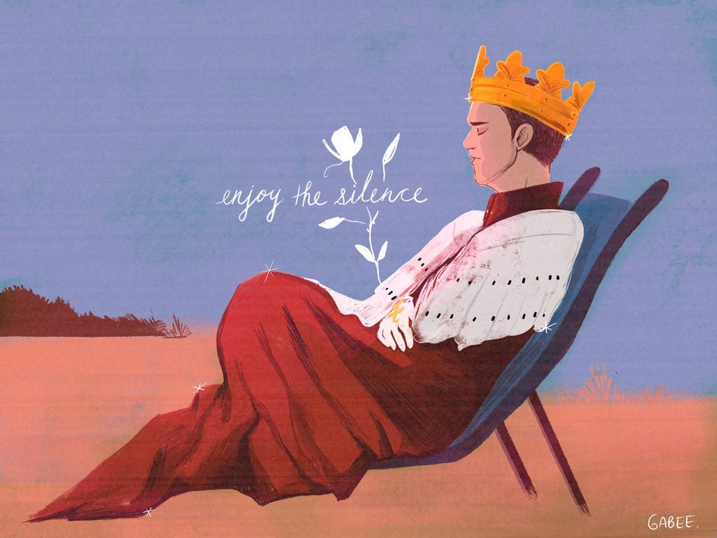 Enjoy The Silence Wallpaper