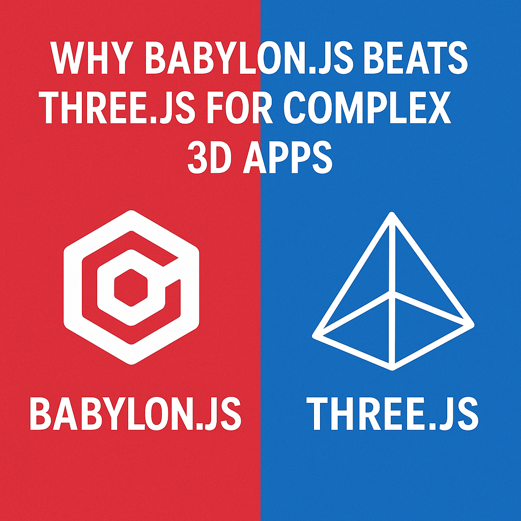 Building Better 3D Apps: Why I Choose Babylon.js Over Three.js | by Subham Jain | Medium