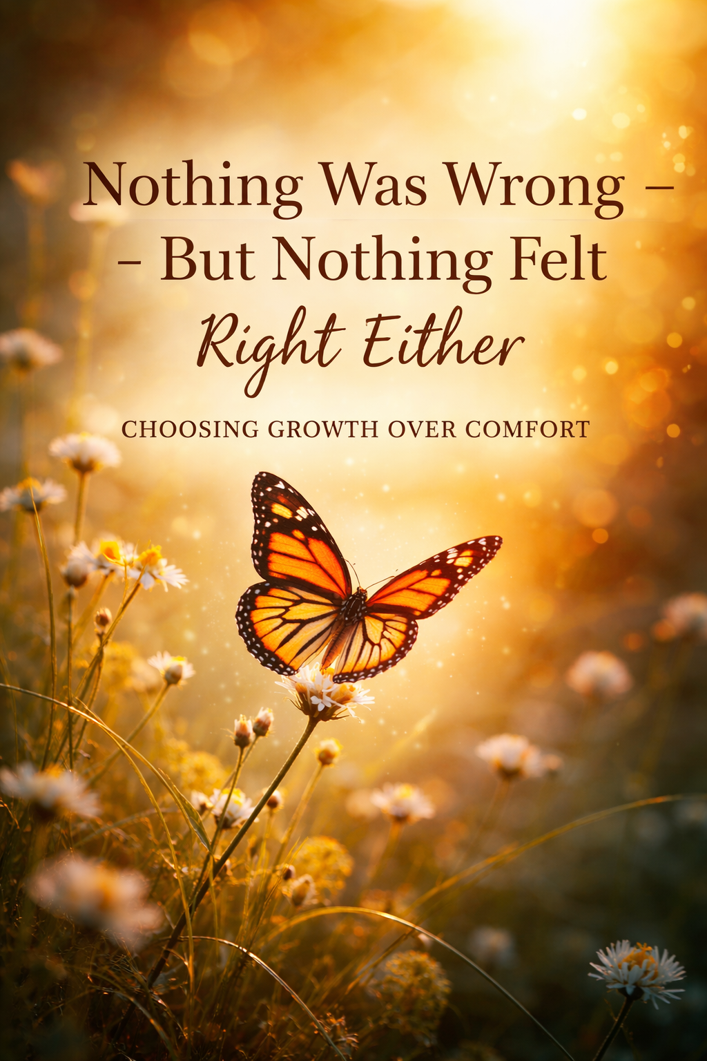 Nothing Was Wrong — But Nothing Felt Right Either | by Bloomb*tch | Medium