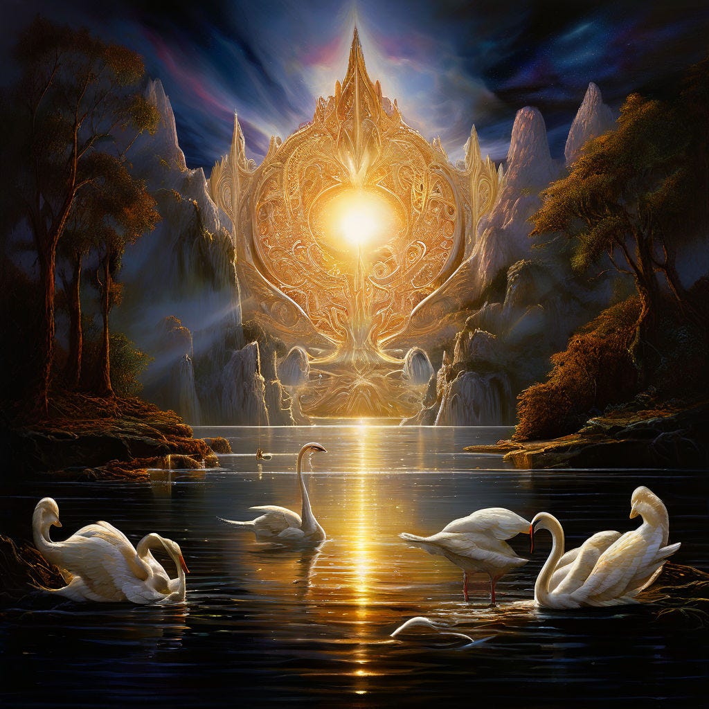 A Vision of the Isle of Swan. The Symphony of the Golden Gates | by ...