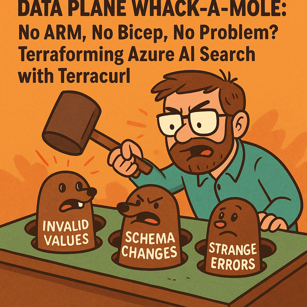 Data Plane Whack-a-Mole: No ARM, No Bicep, No Problem? Terraforming ...