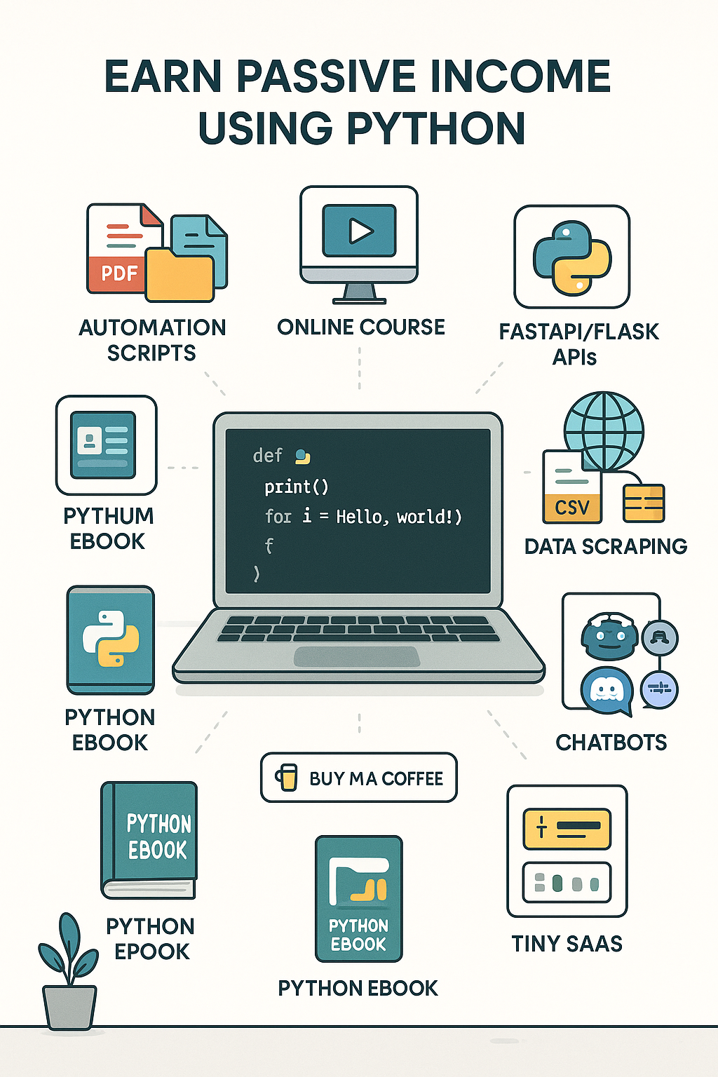 10 Ways to Earn Passive Income Using Python Scripts (Beginner Friendly ...