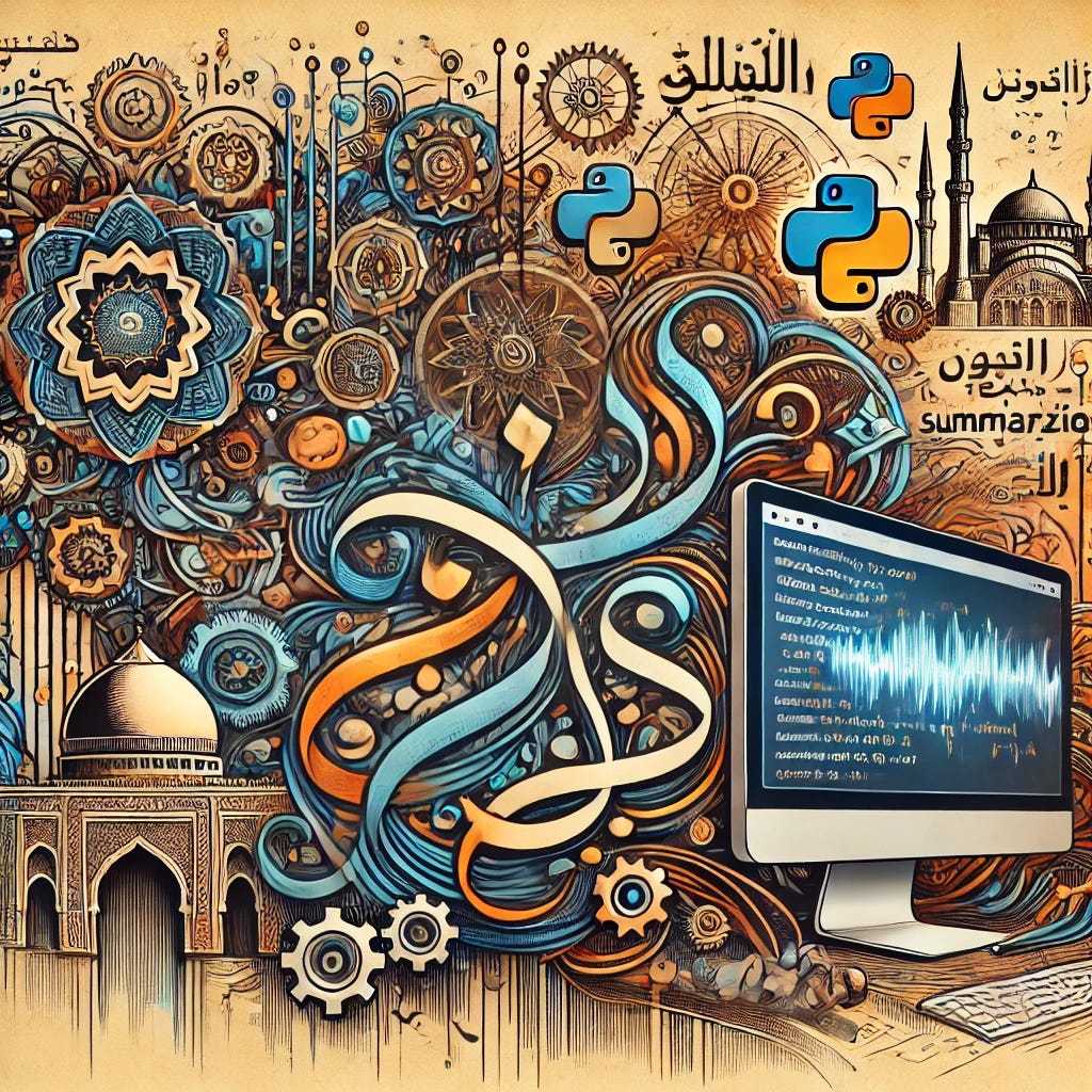 Exploring Advanced Arabic Text Summarization With Python Transformers And Large Language