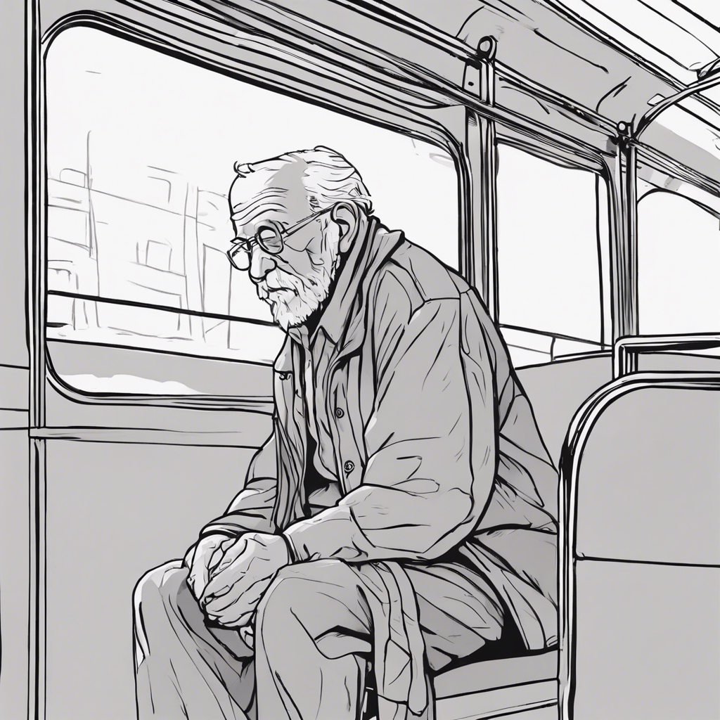 The Old Man on the Bus. Today I took the bus home. It was hot… | by ...