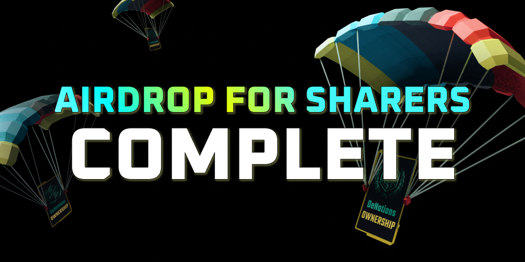 [Completed] Airdrop for Liquidity Farming Event Sharers - DeNations - Medium