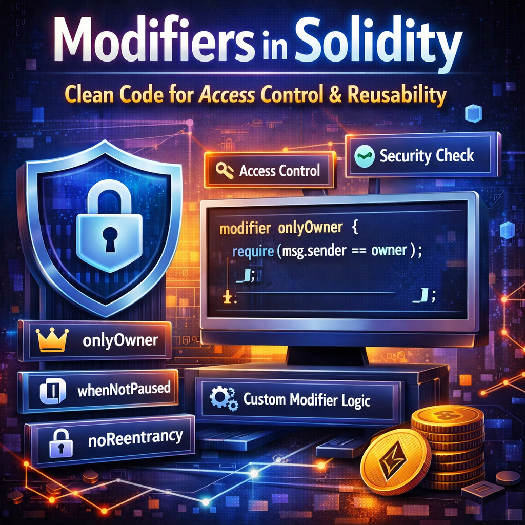 Modifiers in Solidity: Clean Code for Access Control and Reusability ...