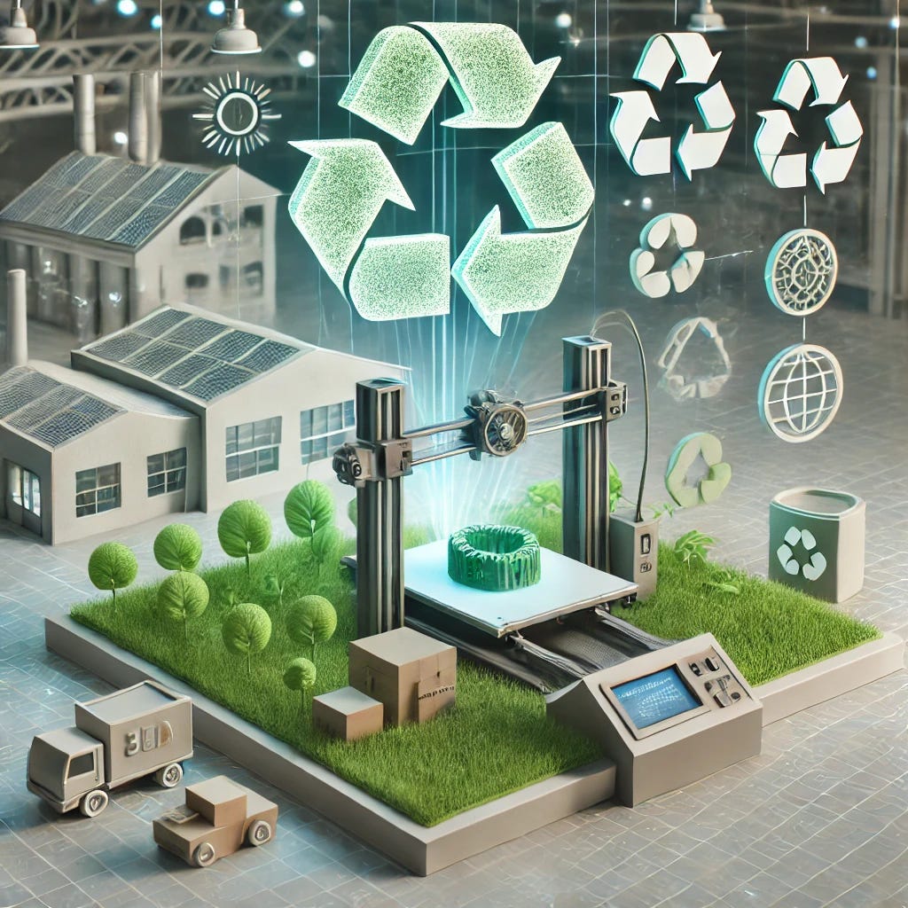 Sustainable Additive Manufacturing: Reducing Waste and Energy Use | by ...