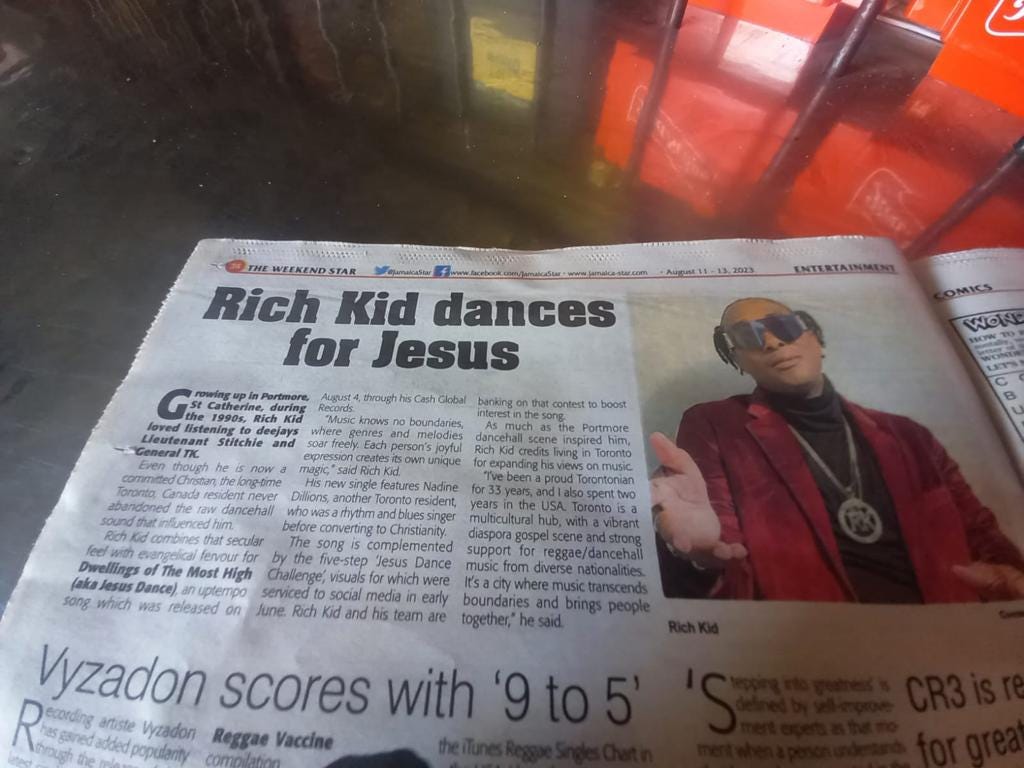 Rich Kid Jamaica Observer questionnaire!! | by Michael Dingwall | Medium