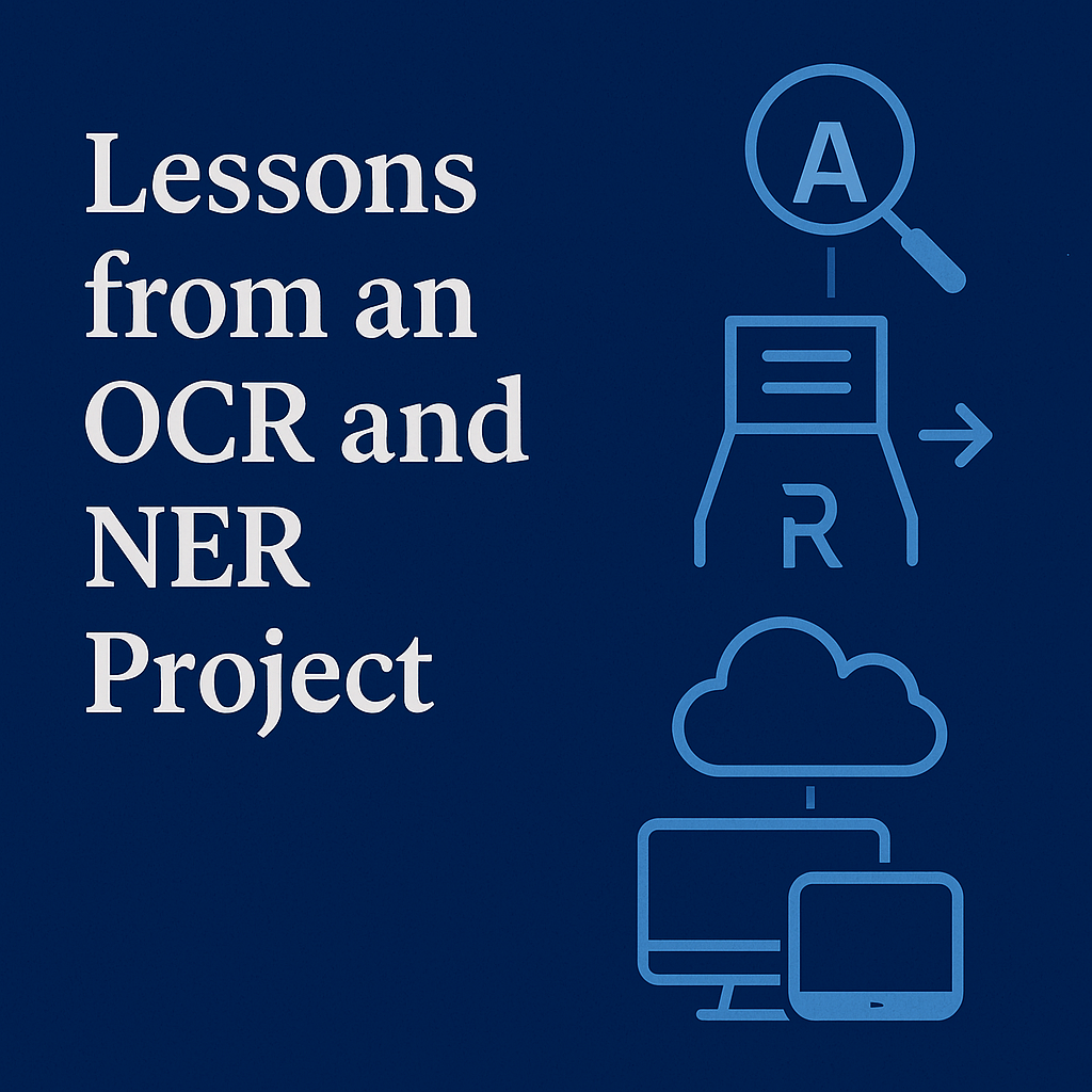 From On‑Device OCR to LLMs: Lessons from a 2019 Medical NLP Project | by Miglanishubham | Mar ...