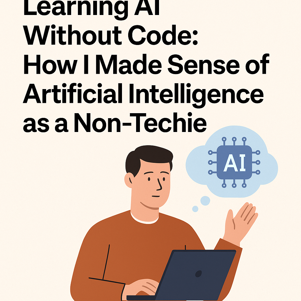 Learning AI Without Code: How I Made Sense of Artificial Intelligence as a Non-Techie | by ...