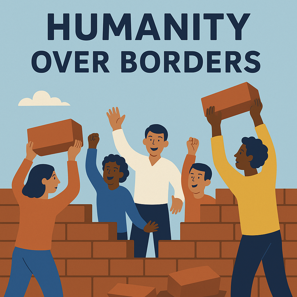 Humanity Over Borders. Borders are everywhere. They are… | by J.D ...