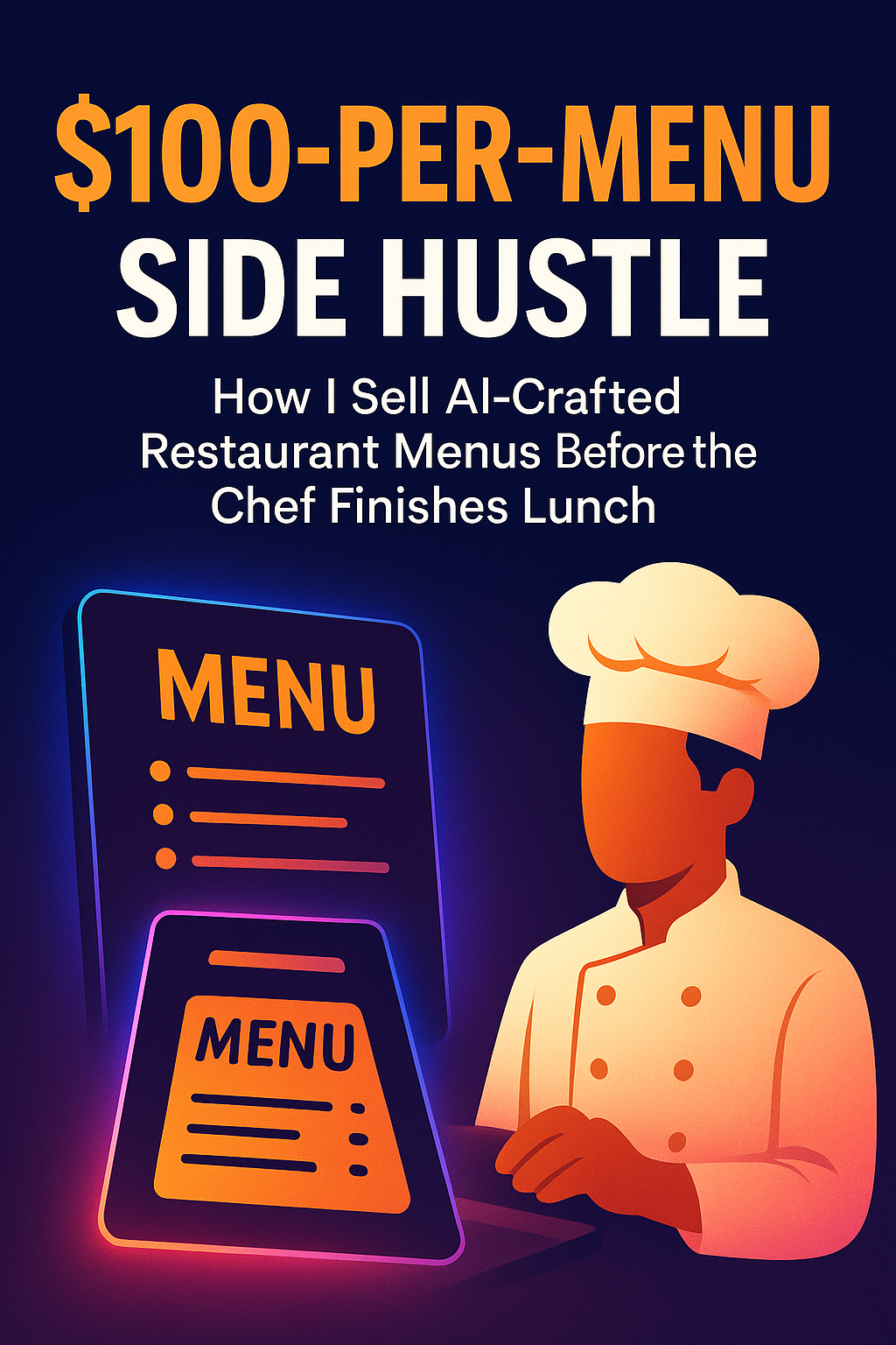 $100-Per-Menu Side Hustle: How I Sell AI-Crafted Restaurant Menus ...