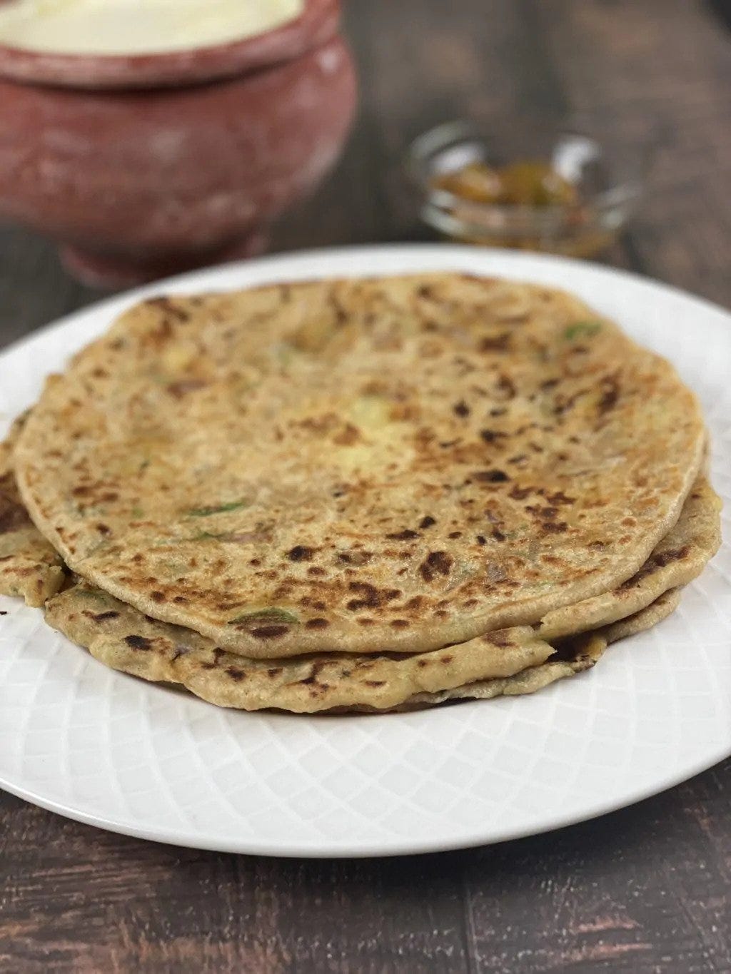 #Homemade Aloo paratha Recipe — spicyum - SpicYum - Medium