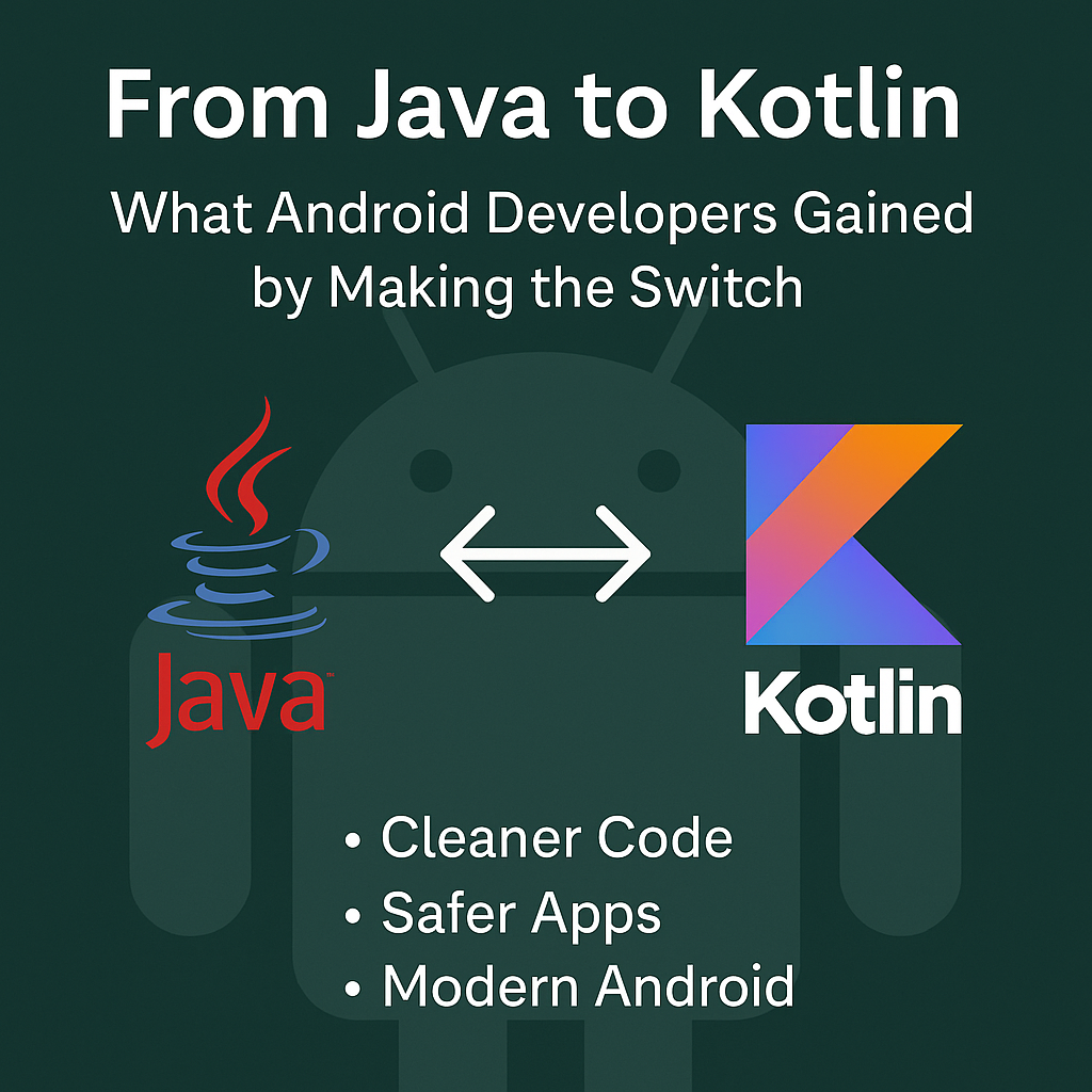 🚀 From Java to Kotlin: What Android Developers Gained by Making the ...