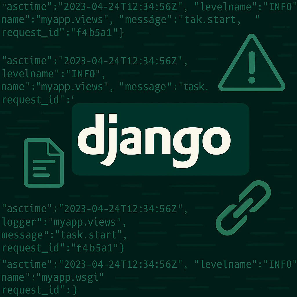Your Django Logs Are Useless in Production—Let’s Fix That | by Anas Issath | Aug, 2025 | Medium