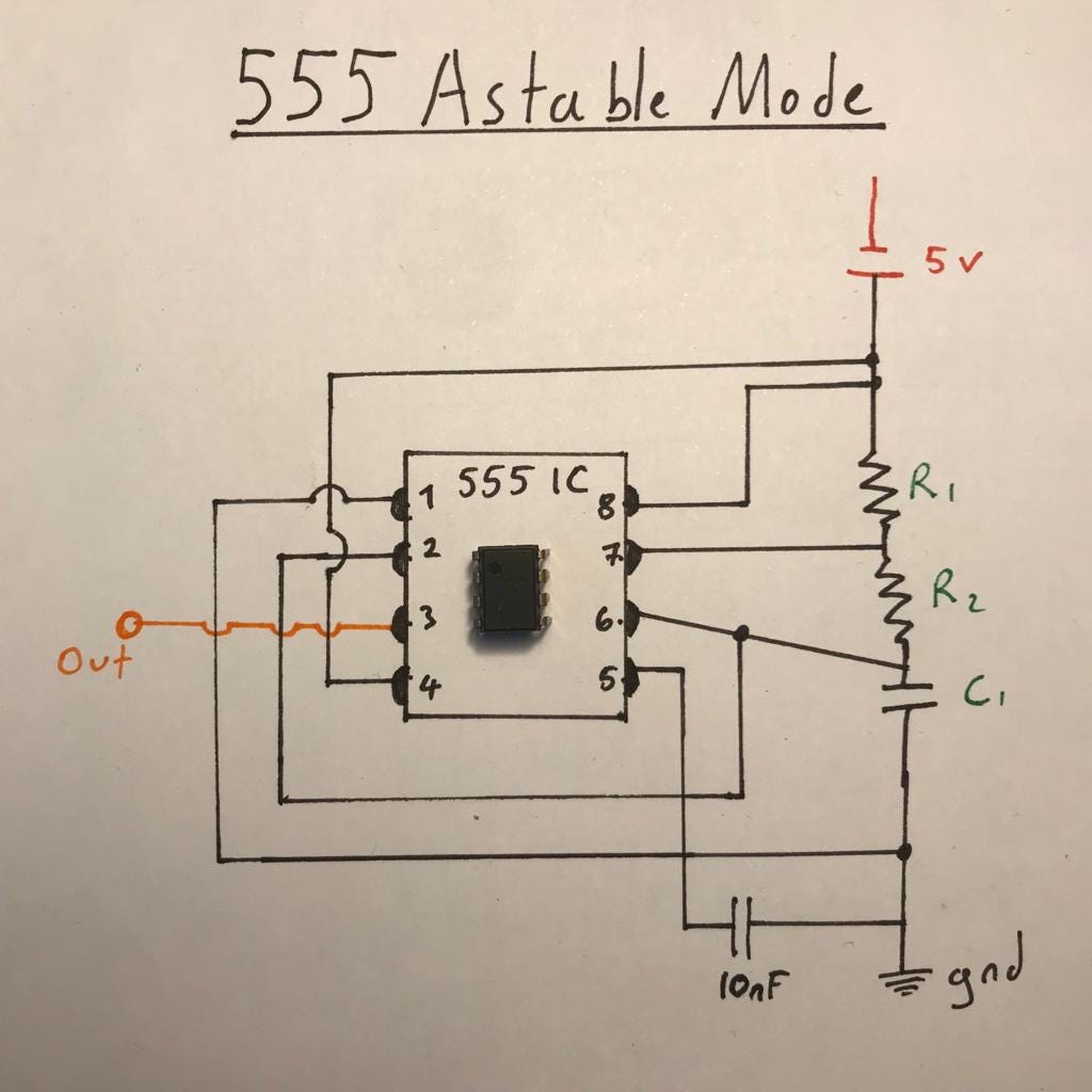 555 Timer IC. Most basicly, 555 timer IC is an… | by Murat Akar | Jul ...
