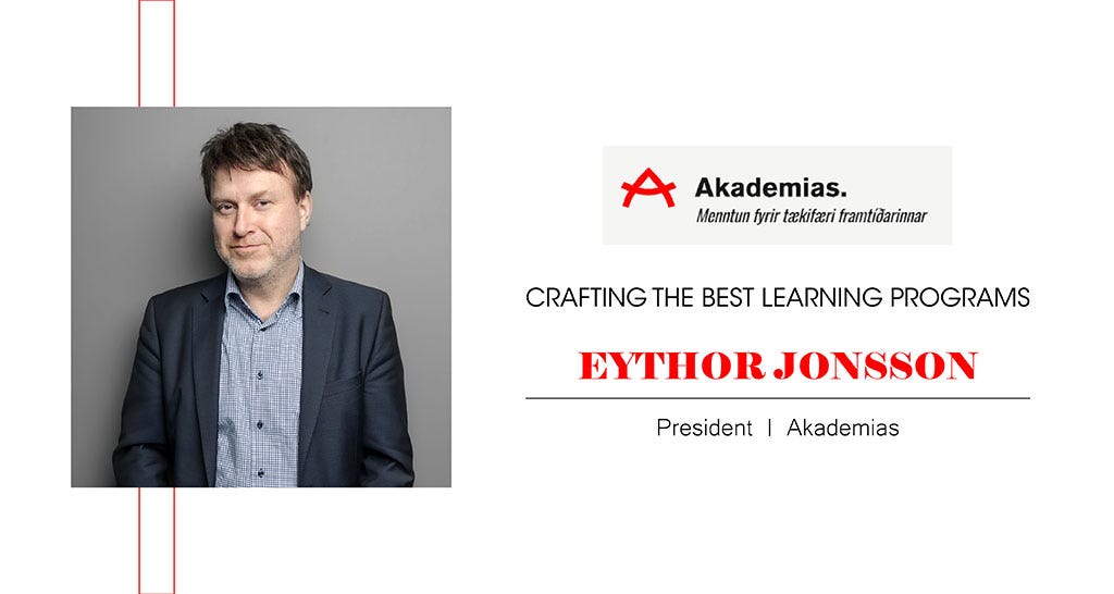 Dr. Eythor Ivar Jonsson: Crafting the Best Learning Programs | by ...