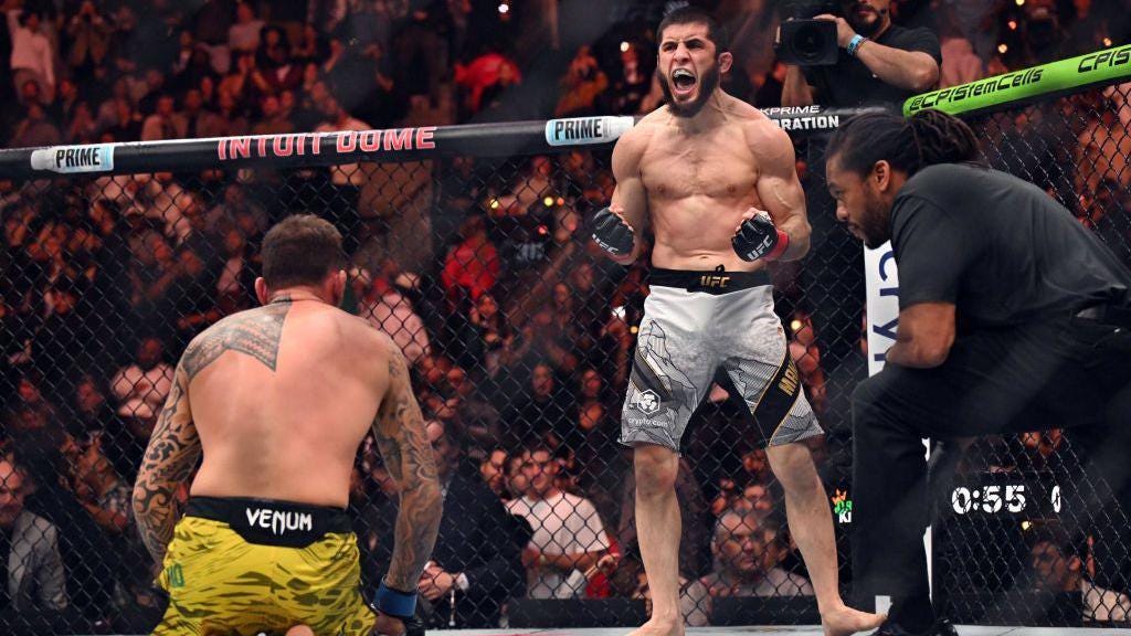 Islam Makhachev wants to be the greatest of all time. The universe ...