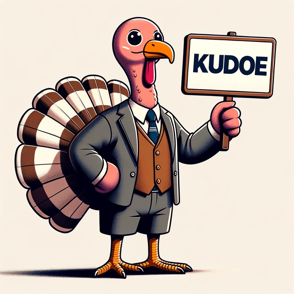 Kudoe Khronicles — Edition 18 — Thanksgiving Edition | by ...