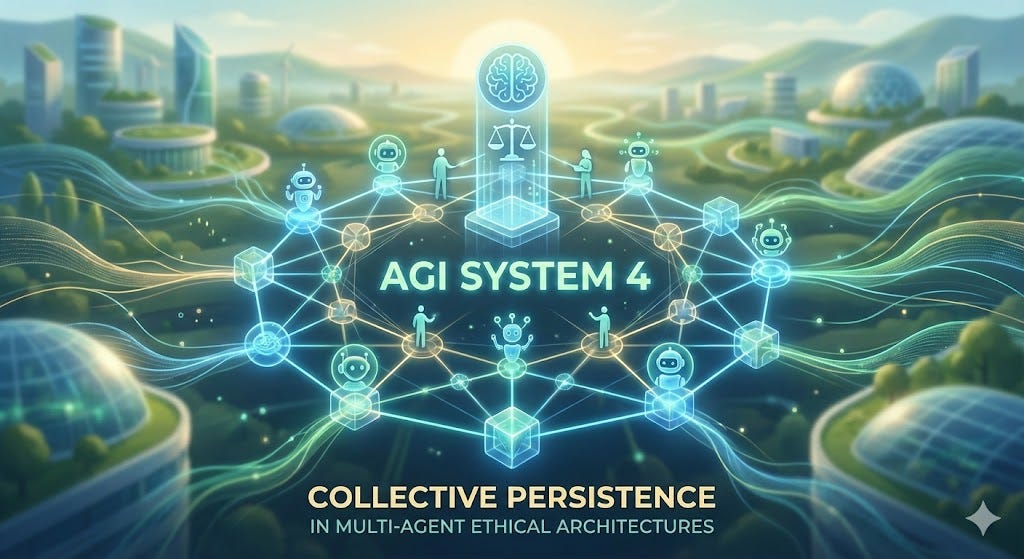 AGI System 4: Collective Persistence in Multi-Agent Ethical ...