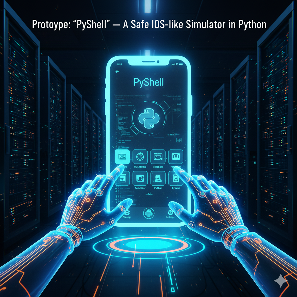 Prototype: “PyShell” — A Safe iOS-like Simulator in Python | by Dustdusky | Sep, 2025 | Python ...