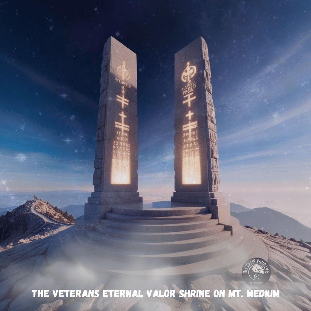 The Veterans Eternal Valor Shrine on Mt. Medium | by Atmo Advait (pen ...