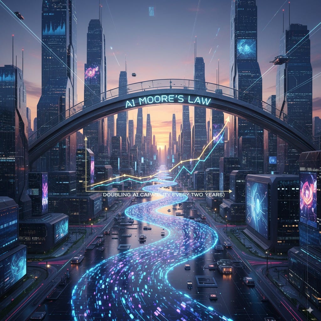 AI Moore’s Law. AI’s Computing Revolution Outpaces… | by Przemek Chojecki | Medium