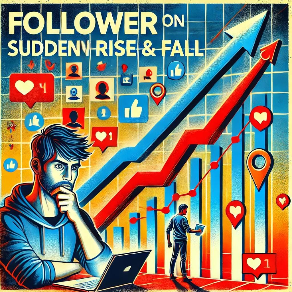Why Followers Are Dropping 📟. Followers disappear suddenly —… | by ...
