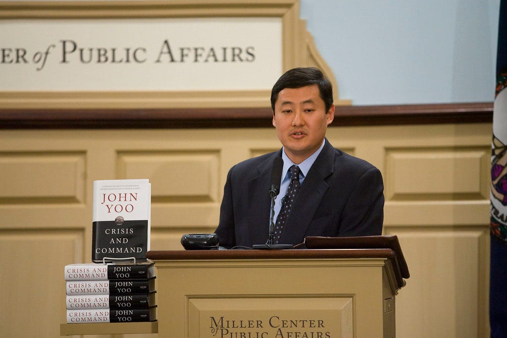 Fire John Yoo. The torture architect has made Berkeley… | by Percival ...