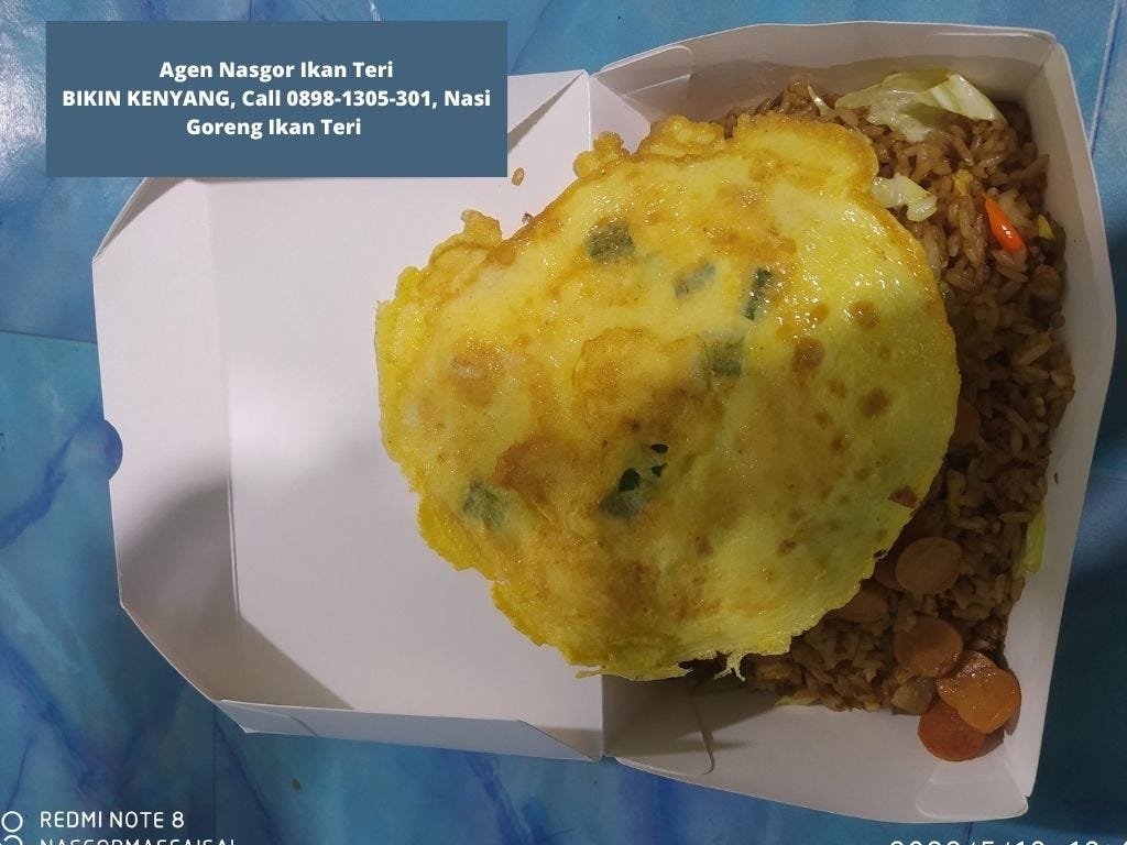 BIKIN KENYANG, Call 0898–1305–301, Nasi Goreng Ikan Teri | by ...