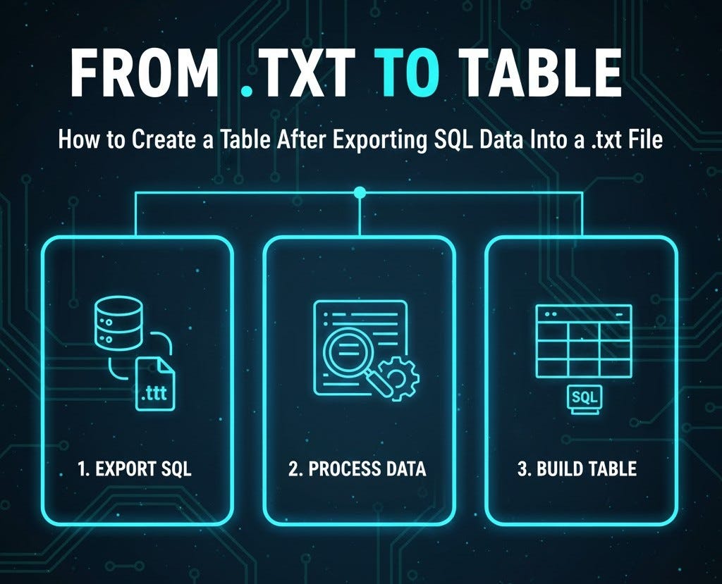 📂 The Data Courier: Moving SQL Data to the Lakehouse via Text Files ...