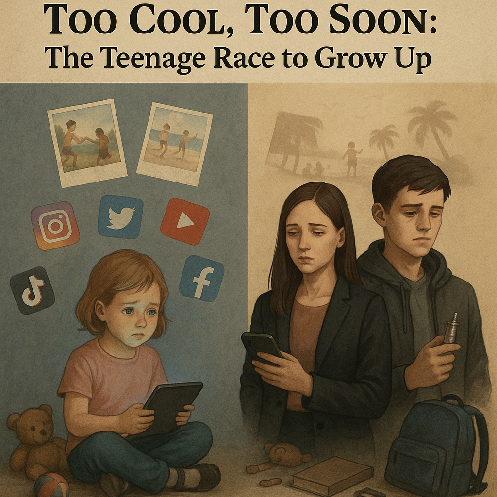 “Growing Up Too Fast: Are Today’s Teens Imitating Adulthood Without ...