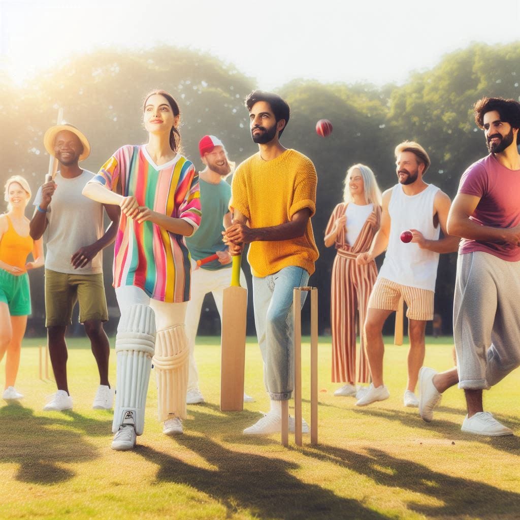 MY FAVORITE GAME: CRICKET. CRICKET | by Ishaq Ali | Jul, 2024 | Medium