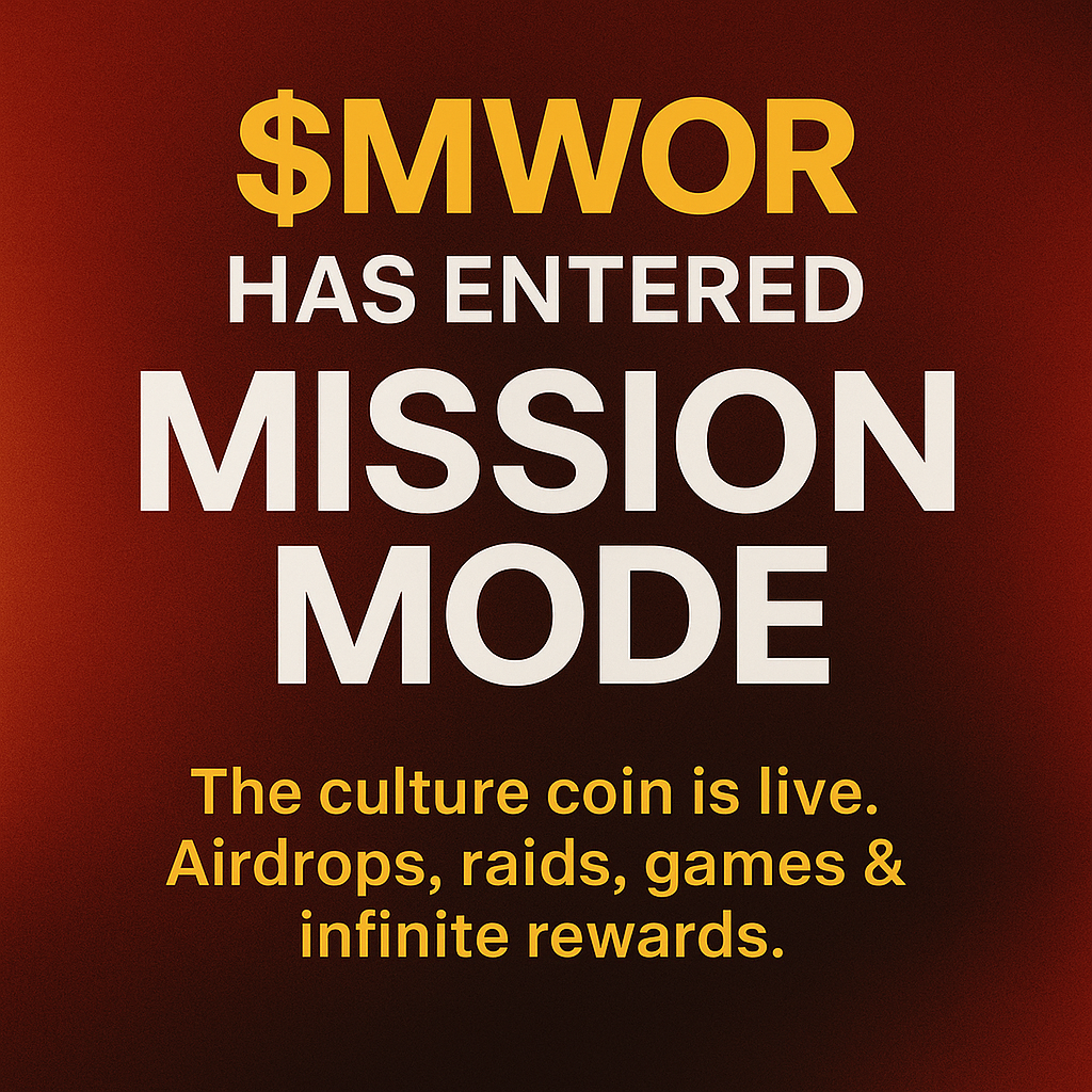 🌎 MWOR MISSION: ENGAGE. REWARD. DOMINATE. | by MEMES WORLD 🌎 ORDER ...