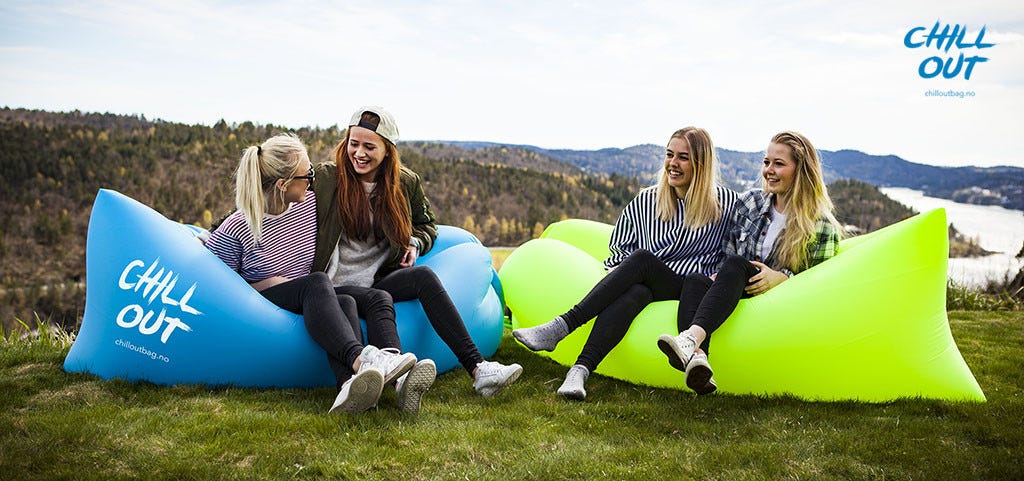 Chill Out Bag — Launched 2016. Et nytt og revolusjonerende produkt ...