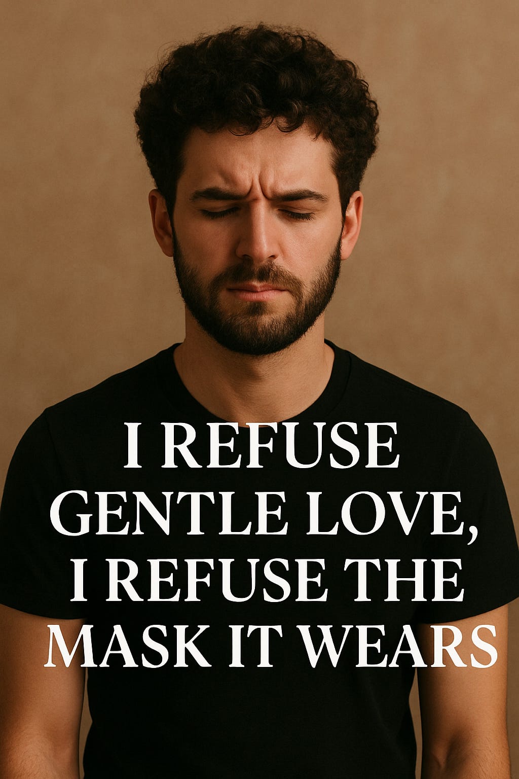 I Refuse Gentle Love, I Refuse the Mask It Wears | by Victor Ahonsi ...