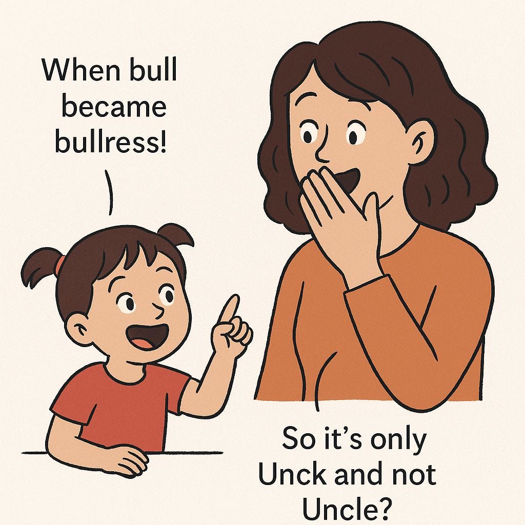 When Bull became a ‘Bullress’ 🐂 😂 | by Cs Divya | Coffee-Sized-Reads | Sep, 2025 | Medium