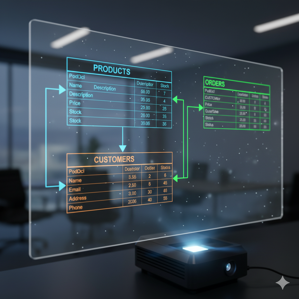ERP Data Structures: ERP-Like Tables for Products, Orders, Customers ...