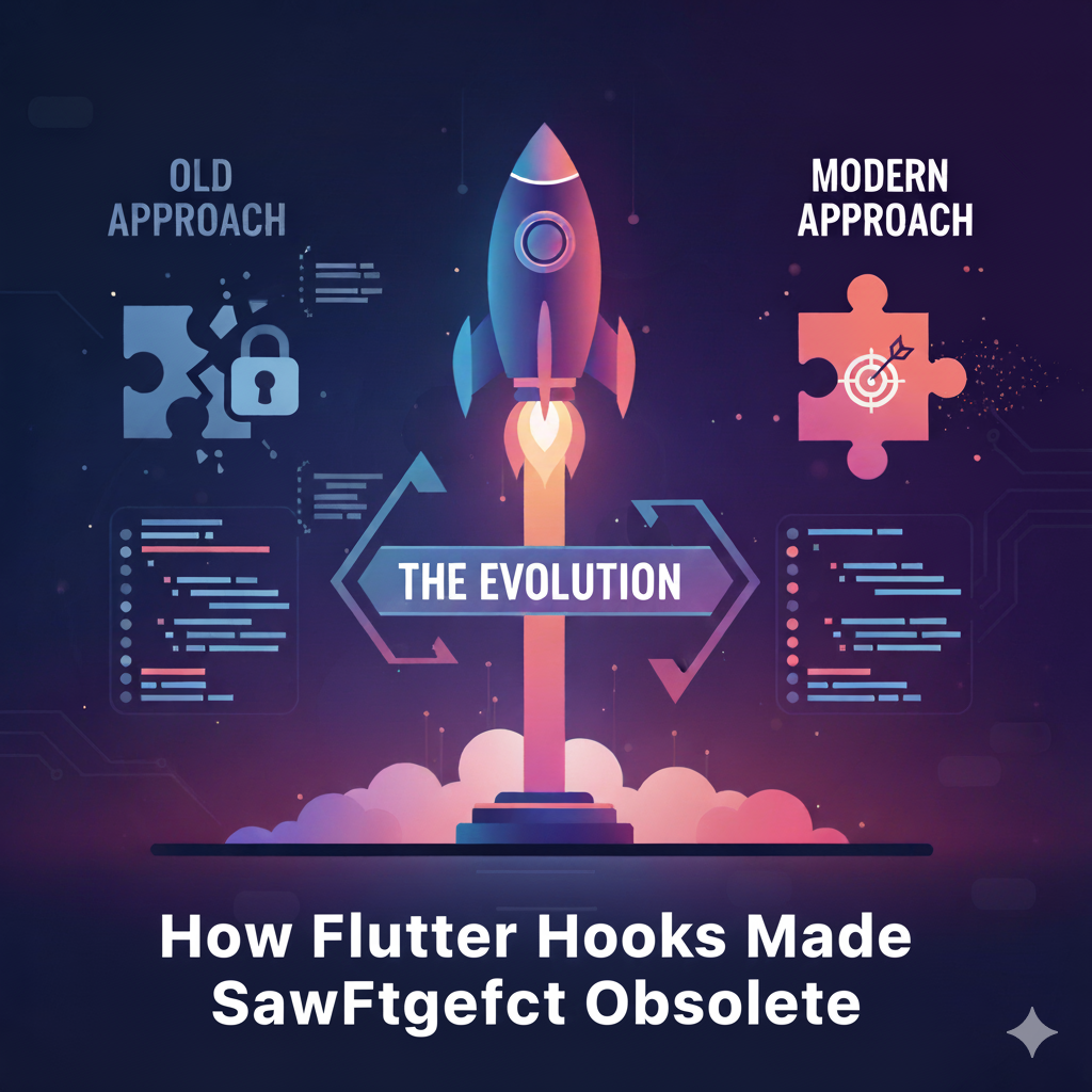 Goodbye Boilerplate: How Flutter Hooks Made StatefulWidget Obsolete | by Ravi Savaliya | Easy ...