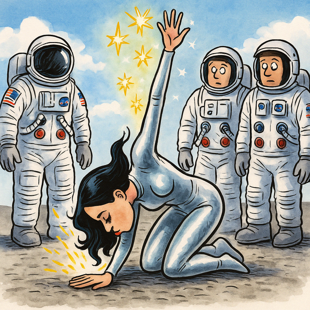 Title: Katy Perry Returns From Space... and Lands Directly in Cringe ...