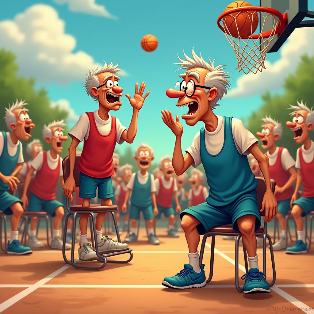 Will Over-Eighty Chair Basketball Make It to the Olympics? | by Val ...