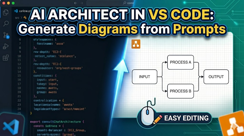 AI-Generated Architecture Diagrams in VS Code Using Draw.io MCP | by ...