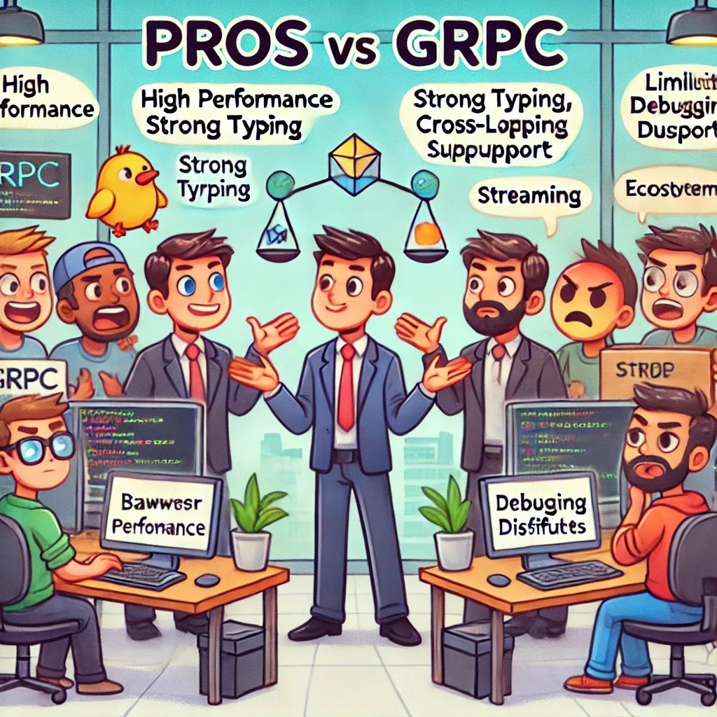 The Pros and Cons of Using gRPC in Modern Software Architecture | by ... The Pros and Cons of Using gRPC in Modern Software Architecture | by ...