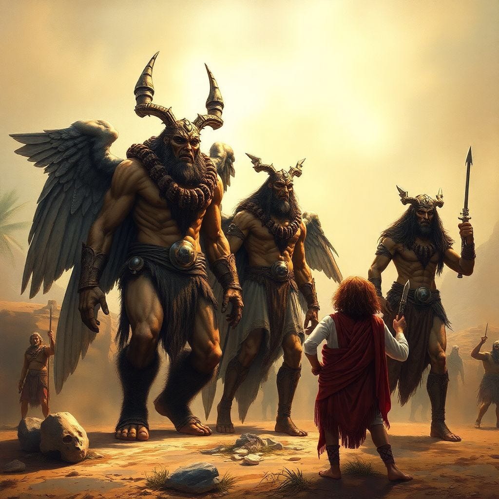 “Nephilim”. In Genesis 6:1–4, the term “Nephilim”… | by gab1930s | Medium