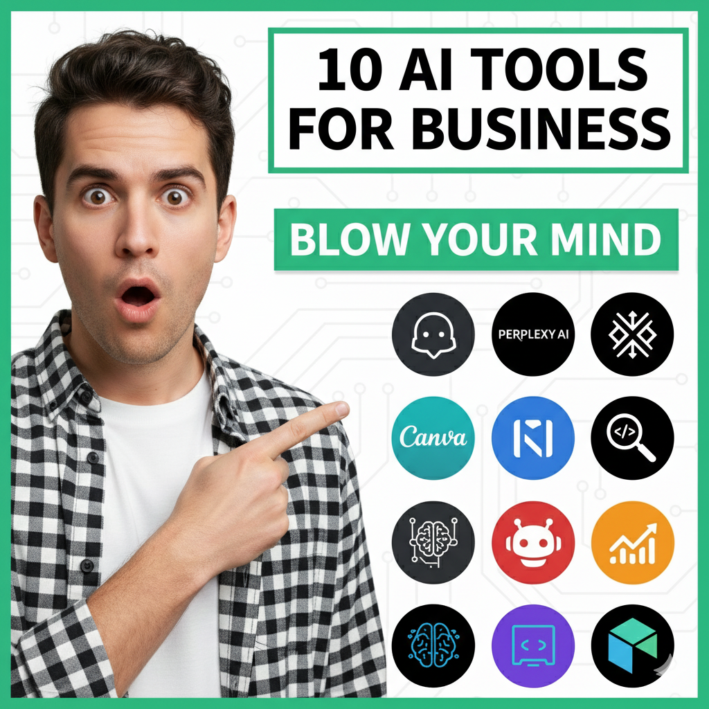 10 AI tools for Business — that will blow your mind | by M.Huzaifa ...