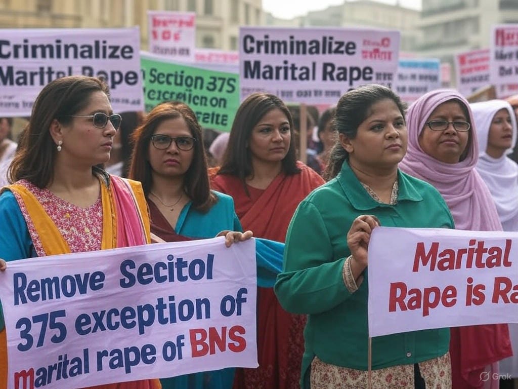 Why Does Marital Rape Remain Legal in India? | by Krishna Sai Joga ...