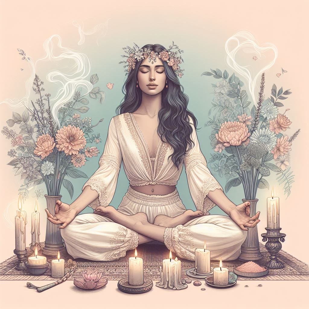 Sadhana Meditation. The Sacred Journey of Spiritual… | by Hermes ...
