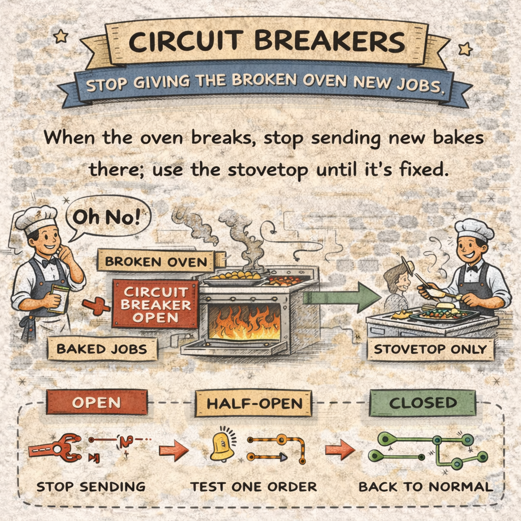 Circuit Breaker Pattern for System Design Interviews (Open, Half-Open ...