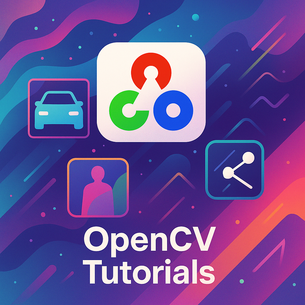 OpenCV tutorials