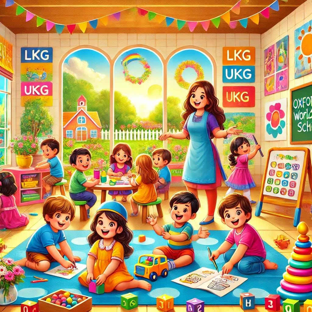 LKG, UKG, and Nursery School in Kharadi, Pune — Oxford World School: A ...
